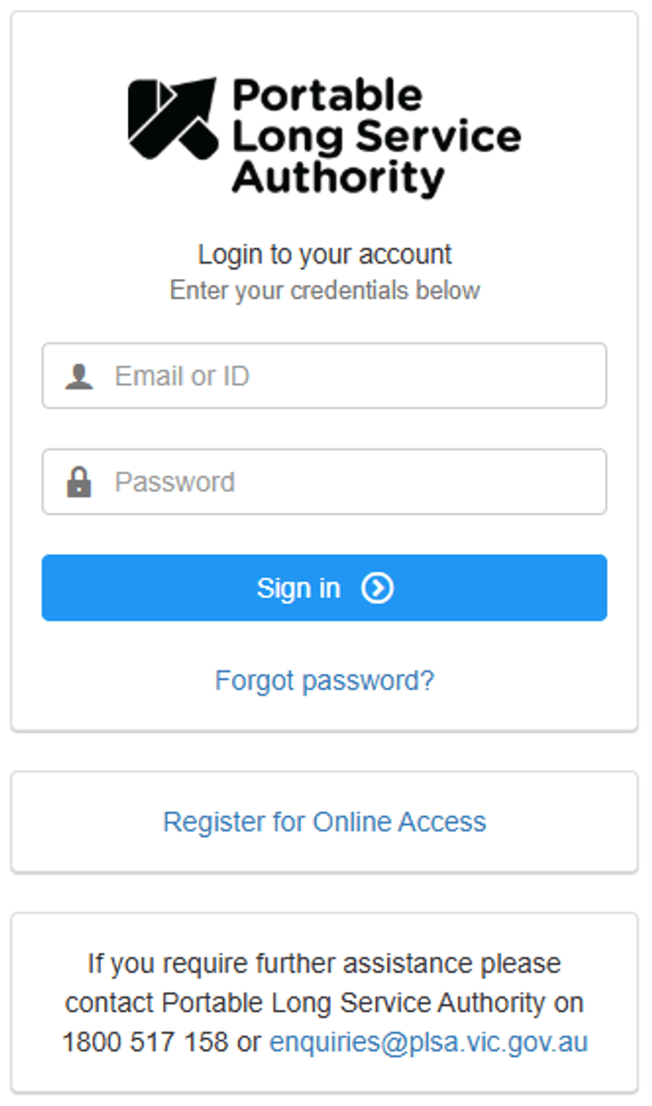 How to register for the worker portal | plsa.vic.gov.au
